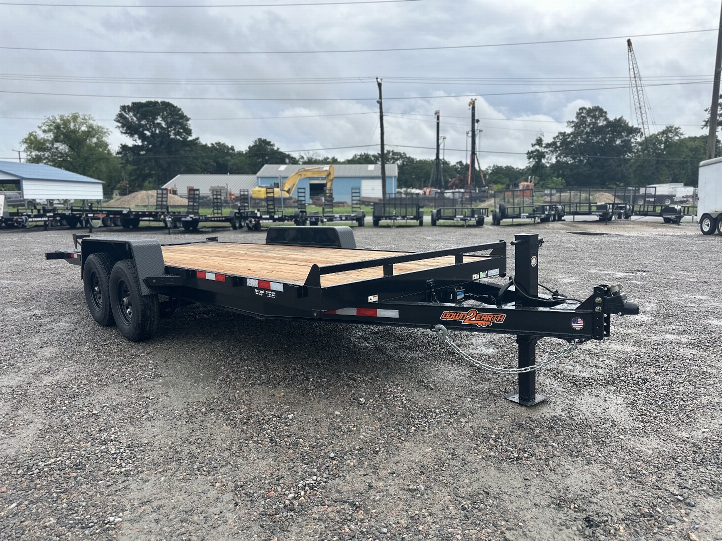 New 2024 DOWN 2 EARTH TRAILERS 20ft Gravity Tilt 14k Tilt Trailer | Virginia Beach Virginia